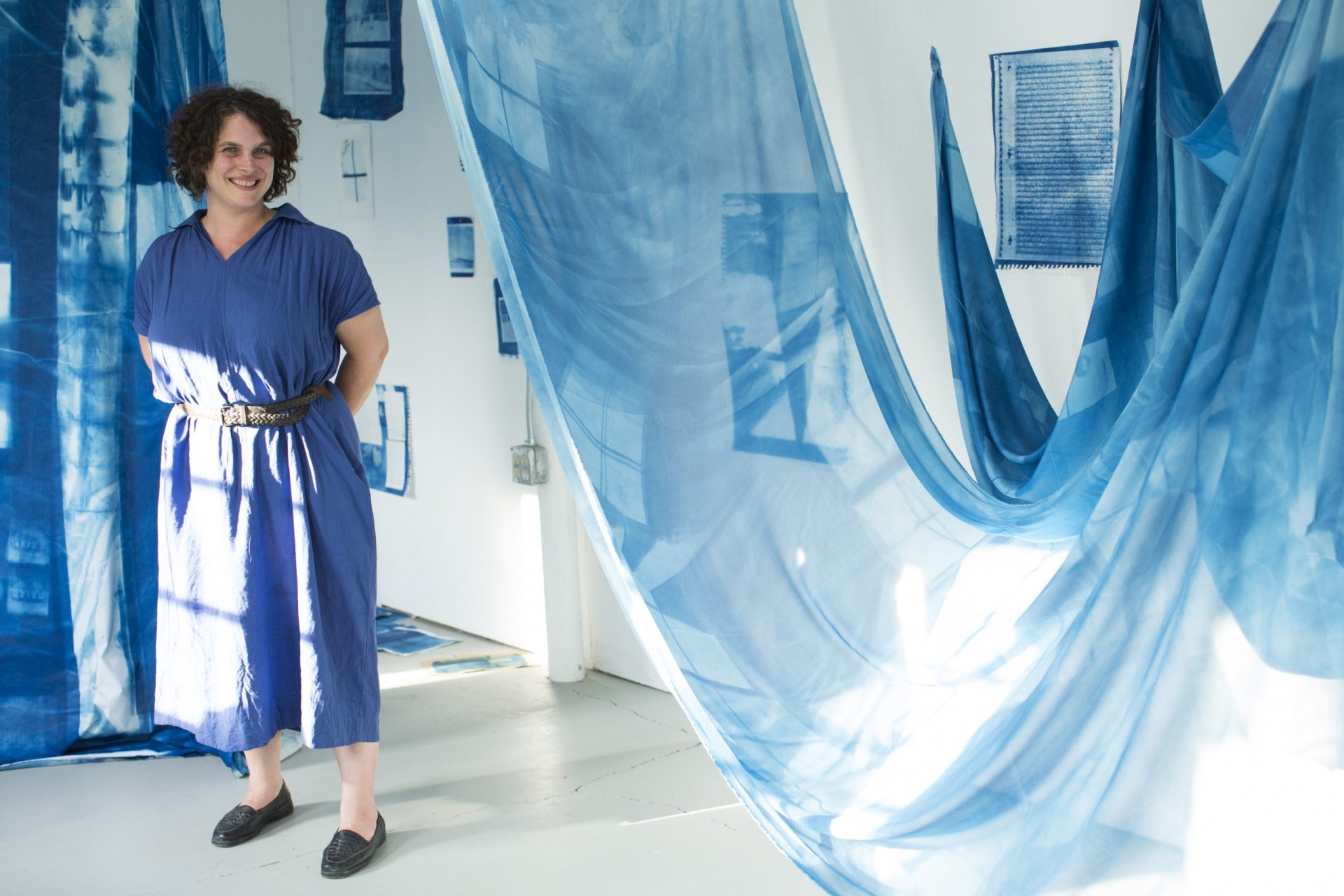 Art Omi Residency : The Blue Room • Janie Julien-Fort